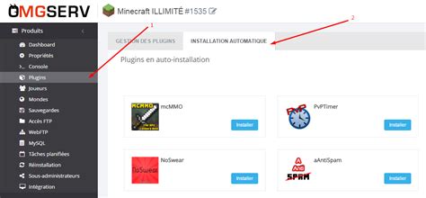 comment installer un plugin sur mon serveur faq et tutoriels