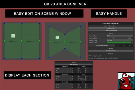 2d Area Confiner Level Design Unity Asset Store