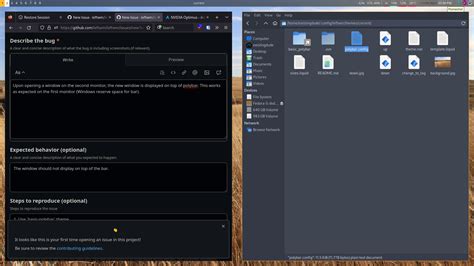 Leftwm Ignores Bar On Second Monitor Basic Polybar Theme · Issue 976