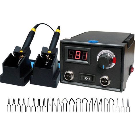 Kit Pyrogravure Pour Bois Professionnel 100 W Kit De Pyrogravure