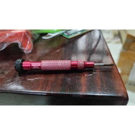 ไขควงด้ามอลูมิเนียมไดร์สี สำหรับรถ Mini4wd รถก้าง รถกระป๋อง รถrc Shopee Thailand