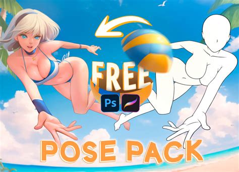 Male Female Body Poses Procreate Graphicsbunker