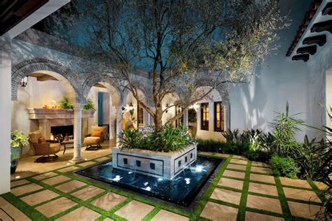 Courtyard Pictures Homes Homemade Ftempo