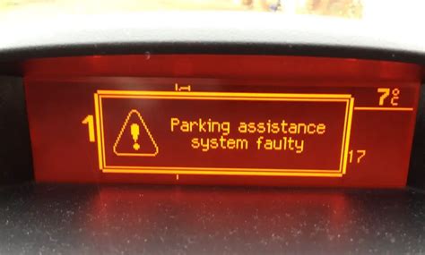 Peugeot 3008 Parking Sensors Not Working Troubleshooting