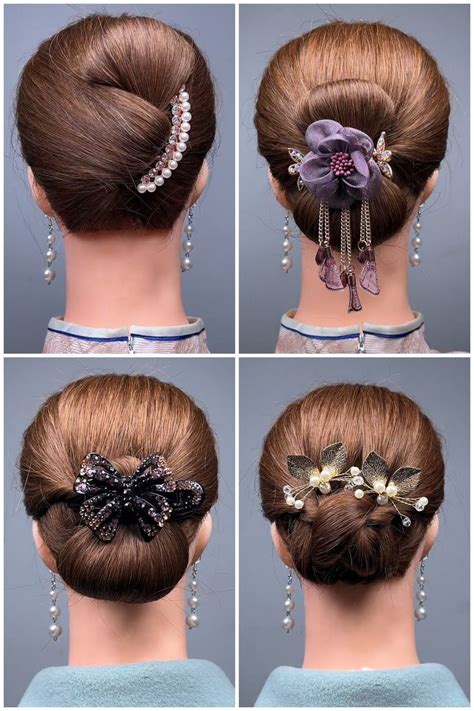 Elegant Bun Hairstyles For Female Bun Hairstyle Learn To Make