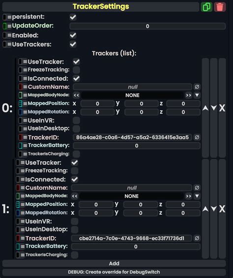 Component Trackersettings Resonite Wiki