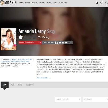 Amanda Cerny Nude Naked Porn Content Review Nude Celebrities List Like Mrskin