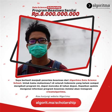 Ignatius Sarwo Edhi Wiyoto On Linkedin Teamalgoritma Algoritmaacademy Beasiswa Datascience