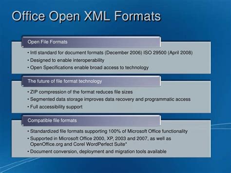 microsoft office open xml file format convert saadslide