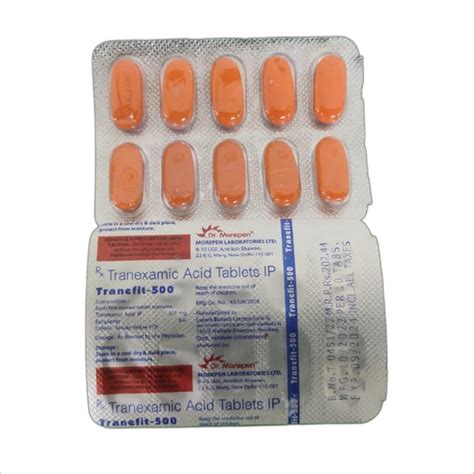 Tranefit 500 Tablet 1 10 Tab Medilio
