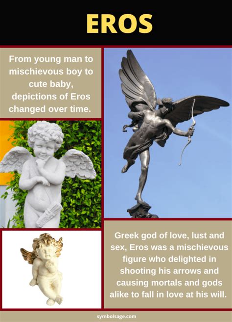 The Role Of Eros In Greek Mythology God Of Love Symbol Sage