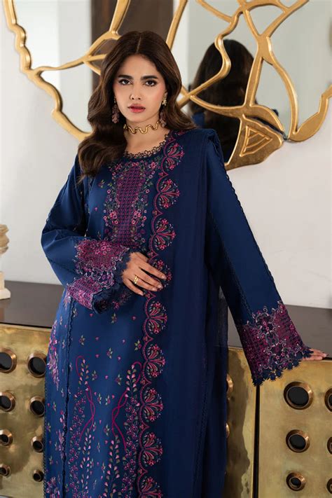 Rangrasiya Carnation Eid Edit Unstitched26 Aria Ibaas