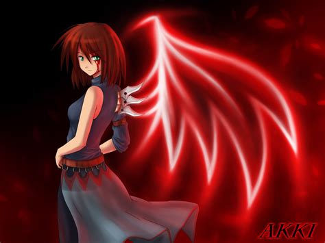 Angels Wings Redhead Girl Rare Gallery HD Wallpapers