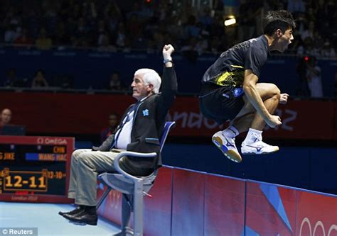 London Olympics 2012 Zhang Jike Wins Table Tennis Title Daily Mail Online