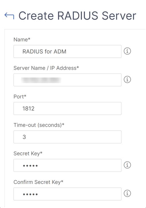 add radius authentication server netscaler application delivery