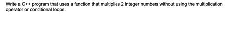 Solved Write A C Program That Uses A Function That Chegg
