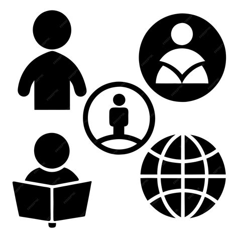 Inclusive Education Icons Equal Learning Opportunities Vector
