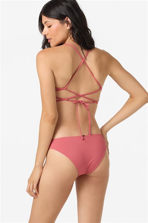 Saltwater Solids Rib Rockley Medium Bottoms Baroque Rose Oneill