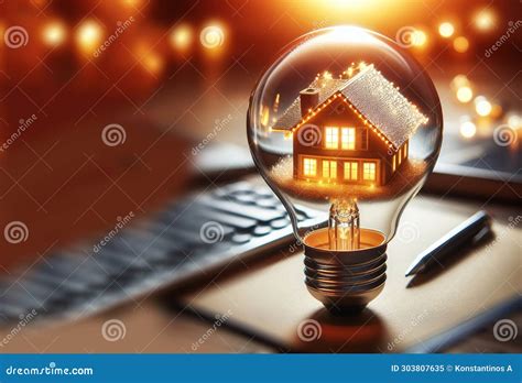 Electric Power Smart Consumption In Home Sustainability Green Energy Electric Power Smart Consumption In Home Sustainability Green Energy