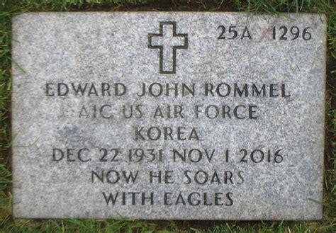 Edward John Rommel 1931 2016 Find A Grave Memorial