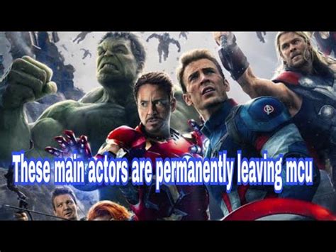 Marvel Actors Leavingmcuactors Who Might Leave After Avengers 4