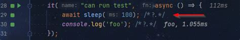 performance comments on awaited methods not showing · issue 2782