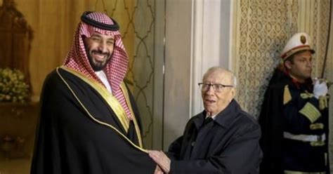 사우디 왕세자 튀니지에 5억 달러 차관 약속