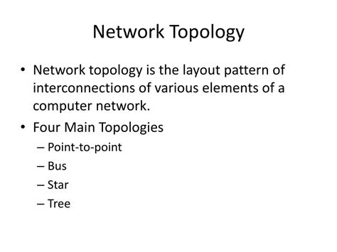 Ppt Network Topology Powerpoint Presentation Free Download Id2051688