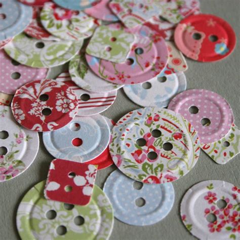 Paper Button Confetti By Laurafallulah Unique Personalized T