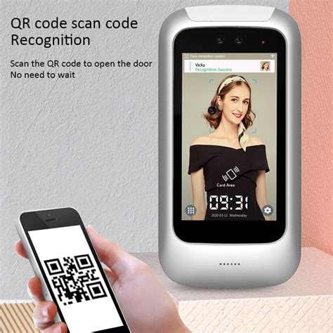 Linux WIFI AI Biometric Face QR Code RFID Card Recognition Mobile APP Time Attendance And Access