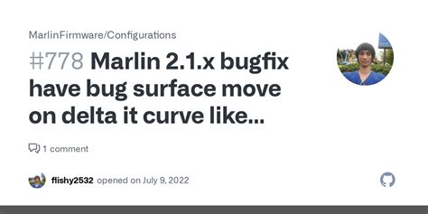 Marlin X Bugfix Have Bug Surface Move On Delta It Curve Like Palabolic Cant Print Issue