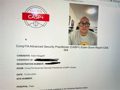 Adam Baggett On Linkedin Just Passed My Casp Exam 16 Comments