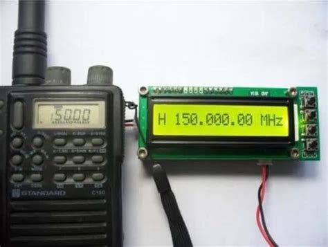 NEW 0 1 1100 MHz 0 1 1 1 GHz RF Frequency Counter Frequency Tester In Amplifier From Consumer