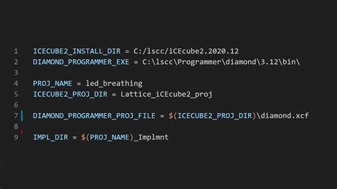 course makefile based workflow for lattice vhdlwhiz