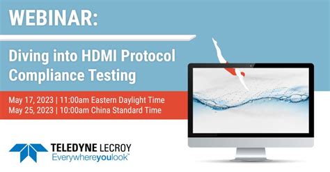Teledyne Lecroy On Linkedin Hdmi Compliancetesting Webinar