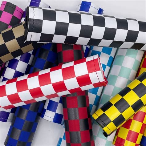 Checkers Tagged Yellow And Blue Flite Bmx