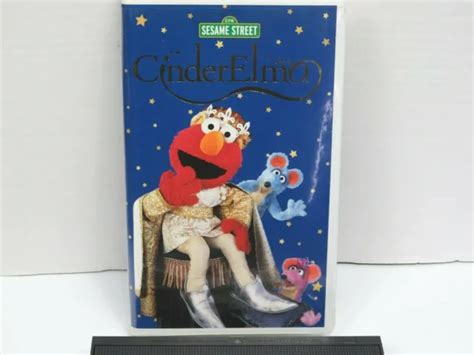 Cinderelmo Vhs Sesame Street Clamshell Oliver Platt Keri Russell 1089