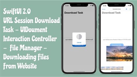 Swiftui 20 Url Session Download Task With Document Interaction Controller Swiftui Tutorials