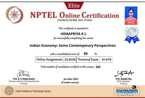 hema lingaiah on linkedin nptel onlinelearning indianeconomy