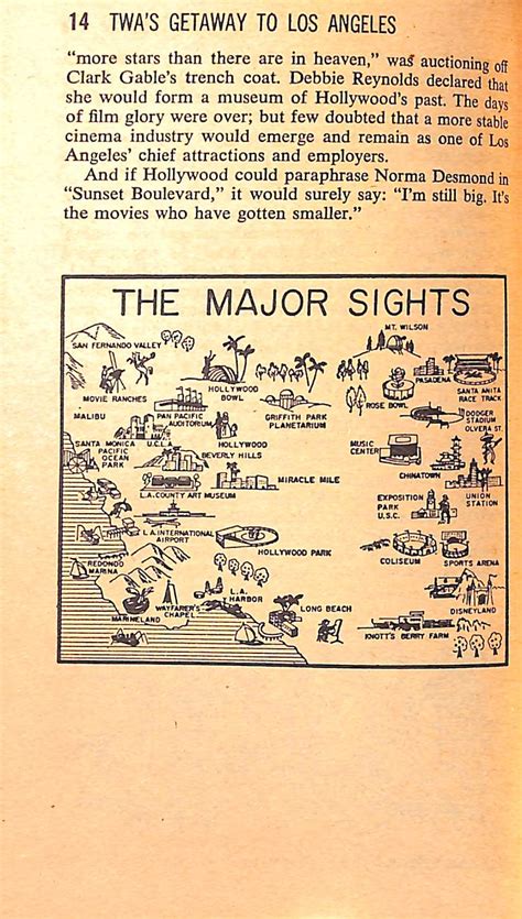 Twa Getaway Guide Los Angeles 1971 Haggart Stanley And Porter Darw