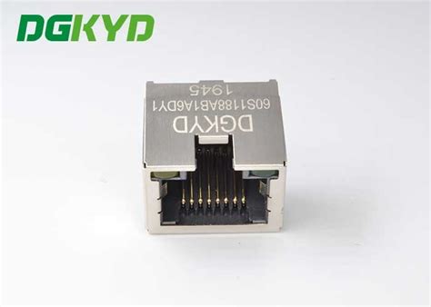 8p8c Crystal Head Socket Single Port Rj45 Connector Jack