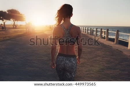Side View Fitness Woman Running On Stock Photo 460662925 Shutterstock
