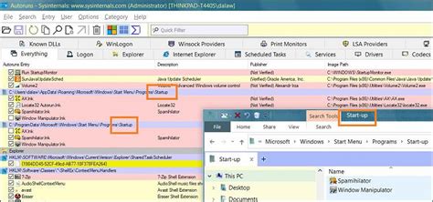 No Startup Folder Page Windows Forums