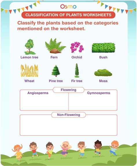 Classification Of Plants Worksheets Download Free Printables Worksheets Library