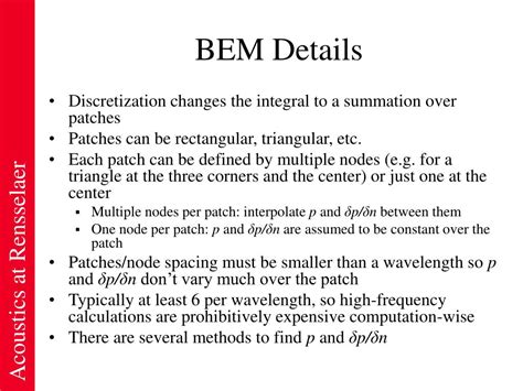 Ppt The Boundary Element Method And Barrier Designs Powerpoint Presentation Id668819