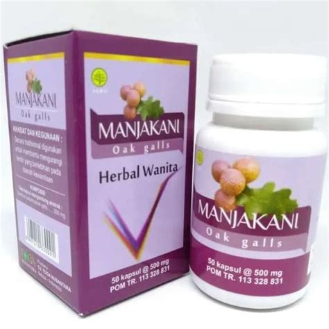 Jual Manjakani toga nusantara Herbal Wanita (50 kapsul) | Shopee Indonesia