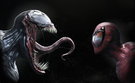 Venom Spiderman Face