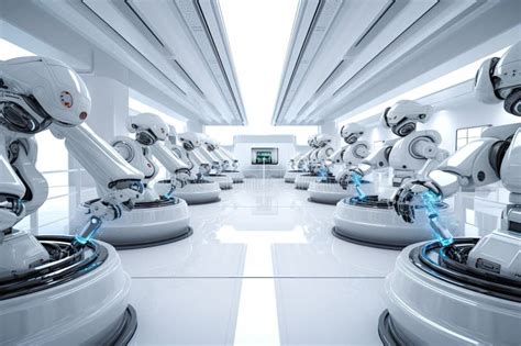 Latest Advancements In Autonomous Technology And Robotics Generative Ai Stock Illustration