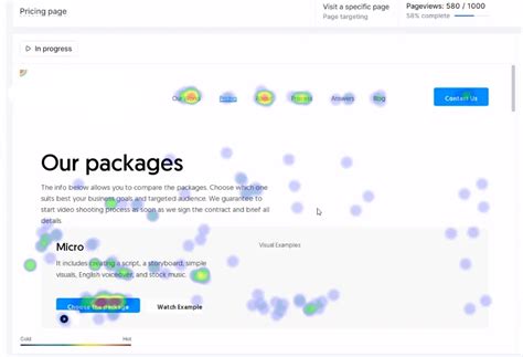 Website Heatmap Tool Creabl