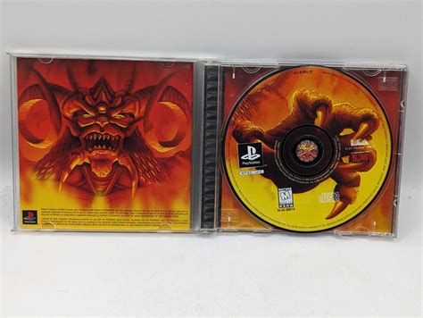 Diablo 1 PS1 (Sony PlayStation 1, 1998) AUTHENTIC CIB COMPLETE TESTED ...